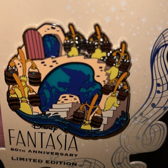 Disney | Wall Decor | Fantasia Magic Brooms Pin | Poshmark